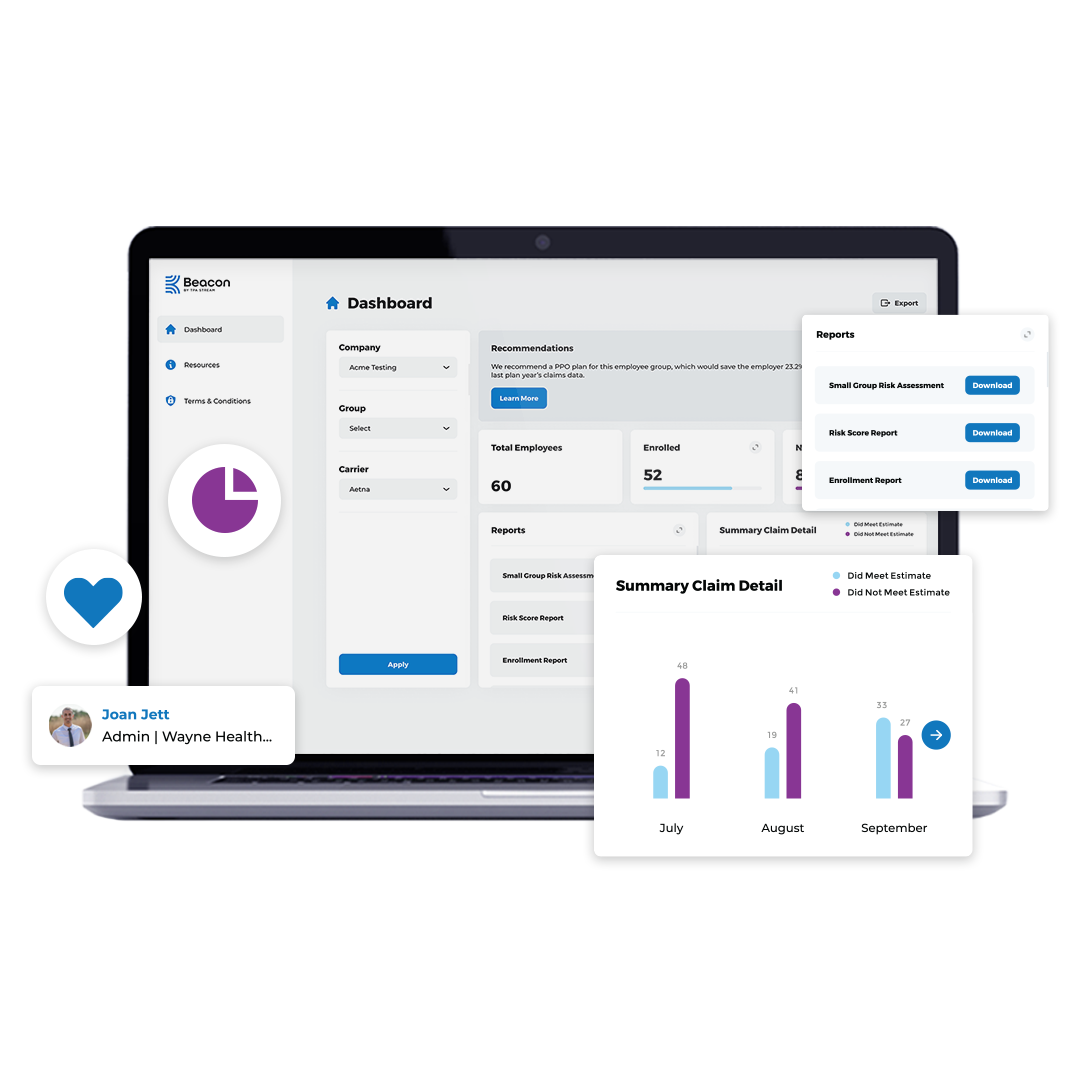 Beacon by TPA Stream | Healthcare Claims Data for Brokers